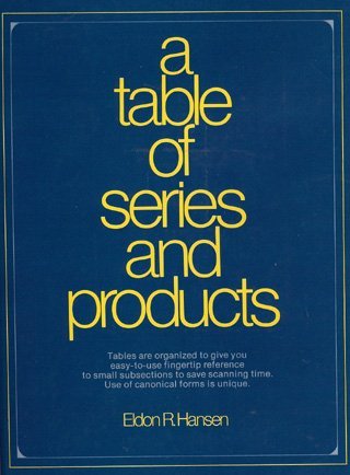 Amazon.co.jp: Table of Series and Products (Automatic Computation S ...