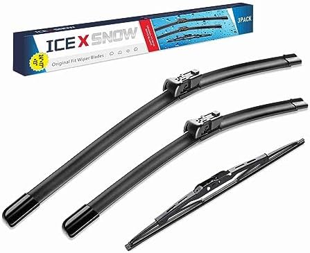 Amazon.com: HODEE 3 Wipers 24"+17"+13" Front Wiper Blades Replacement ...