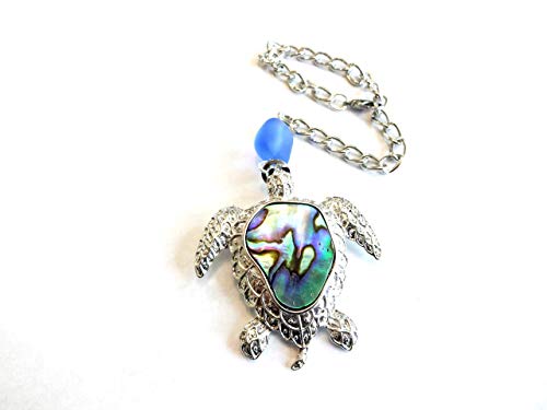 Amazon.com: Abalone Shell Sea Turtle Car Charm : Handmade Products