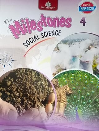 New Milestones Social Science Class 4 (S) : Education: Amazon.in: Books