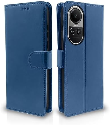 Pikkme Oppo Reno 10 Pro 5G Flip Cover Leather Finish | Inside TPU with ...