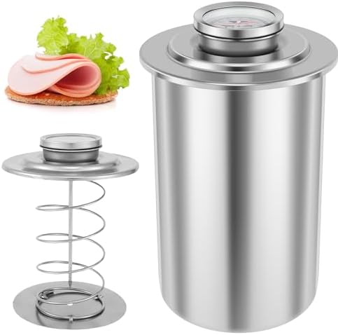 Amazon.com: GLMFAN Stainless Steel Meat Press - Homemade Deli Meat ...