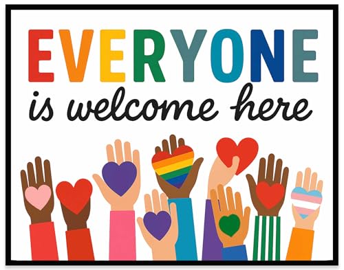 Amazon.com: Equality Prints, Classroom Decor, Diversity Wall Decor ...