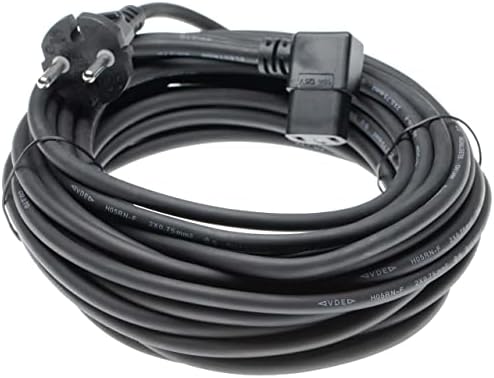 vhbw Electric Cable Compatible with Columbus St 7 Vacuum Cleaners - 10m ...