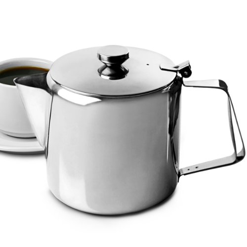 Teapot Mirror Finish 48oz / 1.5ltr | Stainless Steel Teapot, Metal ...
