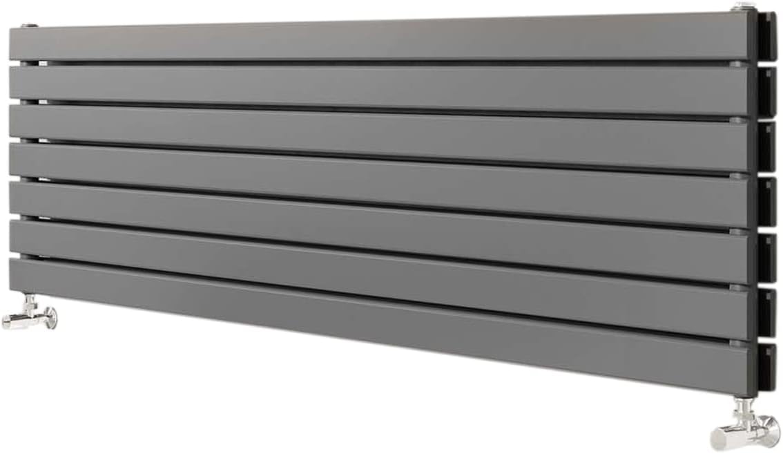 Pinta Horizontal Radiator | Flat Panel Double Column | Central Heating ...
