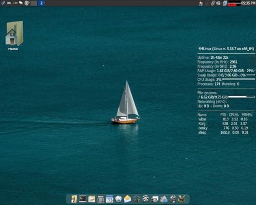 4M Linux 50.0 Workstation OS Operating System for PC on DVD