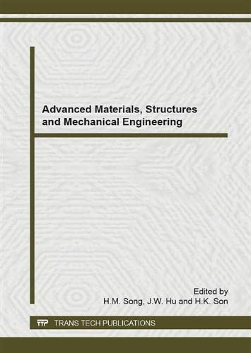 Buy Advanced Materials, Structures and Mechanical Engineering: Volumes ...