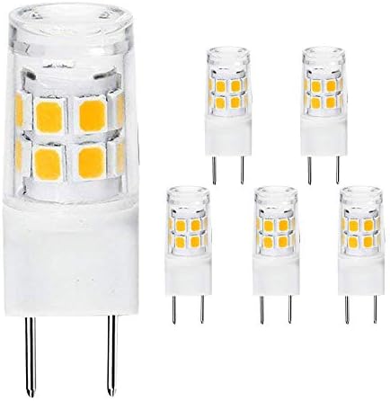 FTXGD New G8 LED Light Bulb, G8 GY8.6 Bi-pin Base, 3W 120V 20W 35W ...