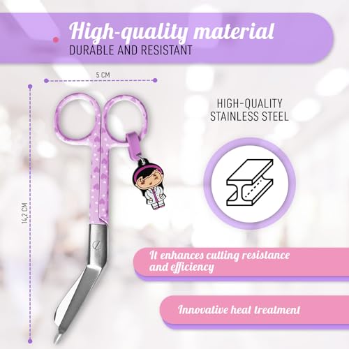 NURSING LIFE Scissors Scissors – Blind TIP – Stainless Steel – Design ...