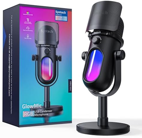 Amazon.com: FIFINE Gaming PC Microphone, USB Streaming Microphone with ...