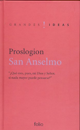 Amazon.com: Proslogion (Grandes ideas) (Spanish Edition): 9788441322134 ...