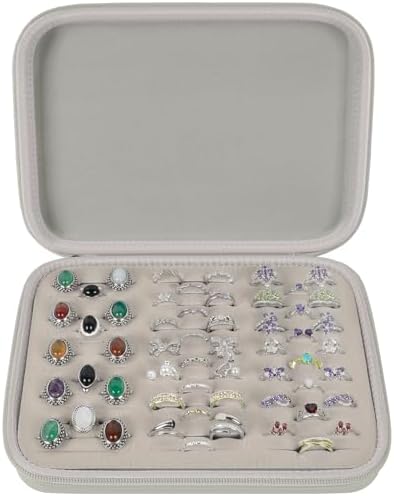 Amazon.com: GWCASE Ring Organizer Storage Case - Jewelry Ring Display ...