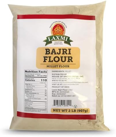 Amazon.com : Laxmi Gram (Besan) Flour - 2lb : Wheat Flours And Meals ...