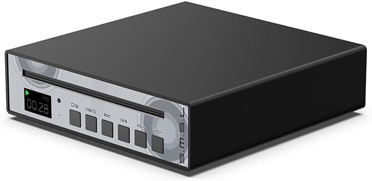 Amazon.com: SMSL VMV PL100 HiFi CD Player for Home, CS43131 Decoding ...