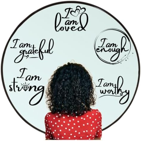 Amazon.com: Positive Affirmation Sticker - Static Cling for Mirror ...