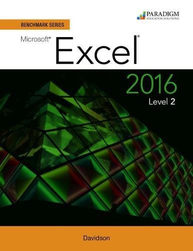 Amazon.com: Benchmark Series: Microsoft Excel 2016 Level 2: ...