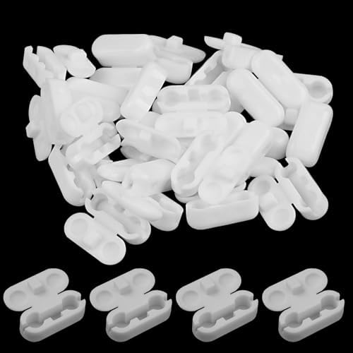 Amazon.com: 30 Pcs White Ball Chain Connectors for Hunter Douglas ...