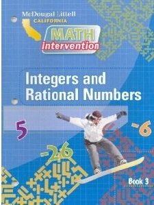 Amazon.co.jp: Algebra Readiness: Book3 Integers and Rational Numbers ...