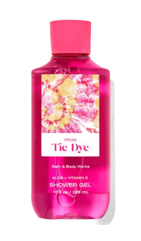 Amazon.com : Bath & Body Works Pink Tie Dye Shower Gel, 10 ounces ...