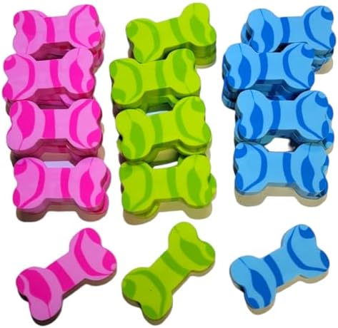 Amazon.com : Bulk Dog Bone Camo Print Pencil Erasers (36 Pack) Double ...