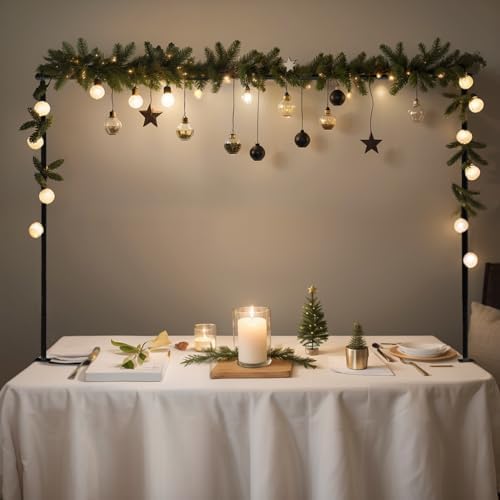 Amazon.com : Fomcet Set of 2 Over The Table Rod Stand with Clamps 13 ...