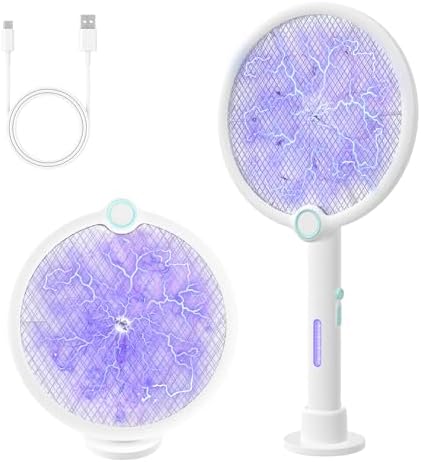 Newthinking Electric Fly Swatter USB Rechargeable, Electric Fly Swatter ...