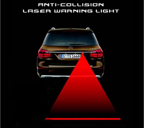 Vetra Red LED DRL Laser Fog Light For Reverse/Brake/Regular For Tata ...