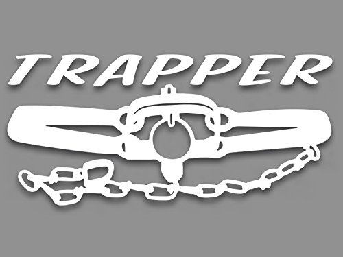 Best Hunting Scents Trapping Closed Trap Vinyl Decal Truck Window
