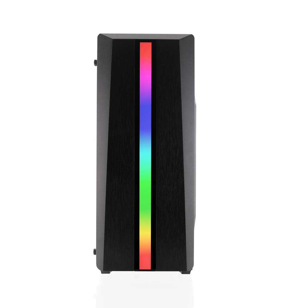Buy Riotoro CR100TG RGB Gaming Case with Tempered Glass Window & RGB ...