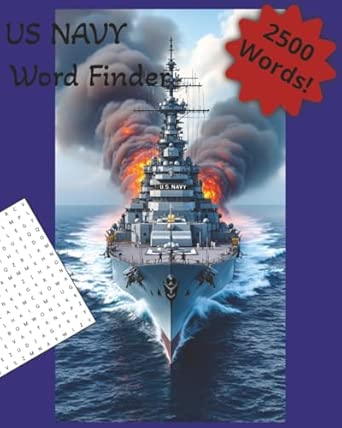 US Navy Word Finder: Ultimate Navy word search book 2500 words: Jimison ...