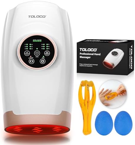 Amazon.com: Medisana Hand Massager with Heat and Compression FSA HSA ...