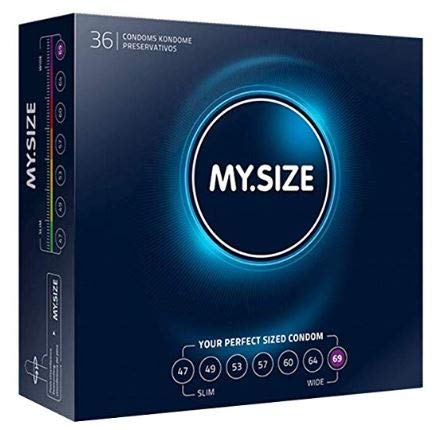 My Size Condoms 69mm x36 XXXL Extremely Extra Large Condoms (German ...