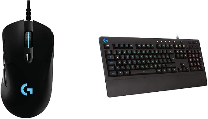 Amazon.com: Logitech G403 Gaming Mouse and G213 Gaming Keyboard Bundle ...