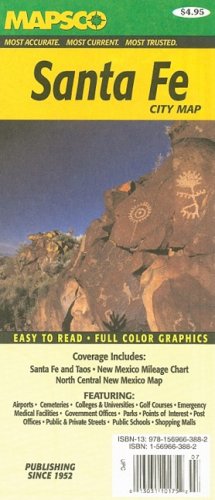Mapsco Santa Fe City Map: Amazon.co.uk: 9781569663882: Books