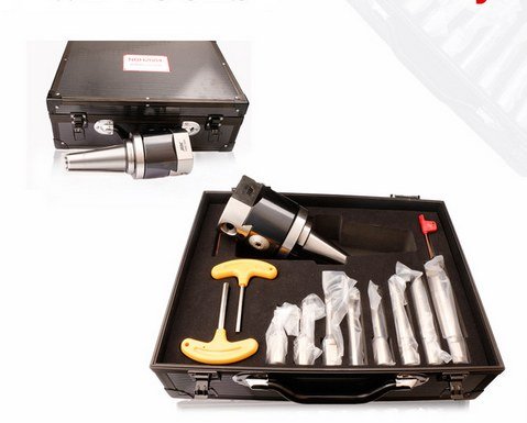 GOWE Boring Head with Omikeg Boring bar Set, Accuracy 0.01mm, Boring ...