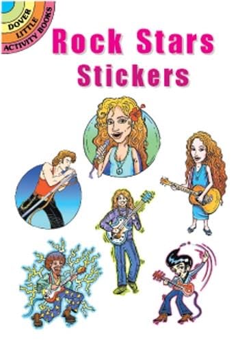 Rock Stars Stickers (Dover Little Activity Books Stickers): Eric ...