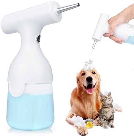 Amazon.com: Electric Dog Cleaning Foam Soap Dispenser, Soap Dispenser ...