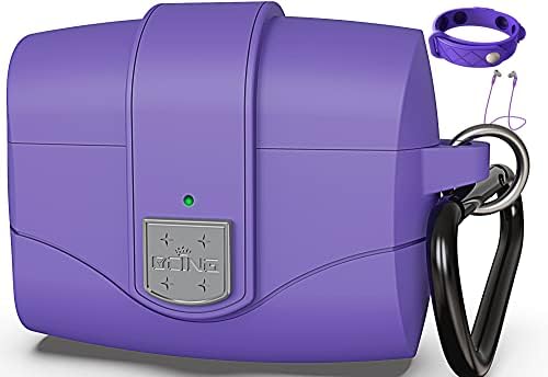 Amazon.com: OCING 5 in One Airpods Pro Case Cover with Secured Lock ...