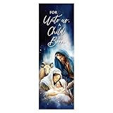 ・ブランド:CB Church Supply・製造元:Christian Brands Church Supply・モデル:R5355・製造元/メーカー部品番号:R5355・UNTO US A CHILD IS BORN デザイン:赤ちゃん...