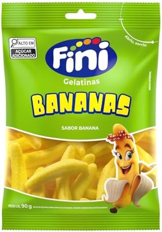 Bala Fini Bananas 90g | Amazon.com.br