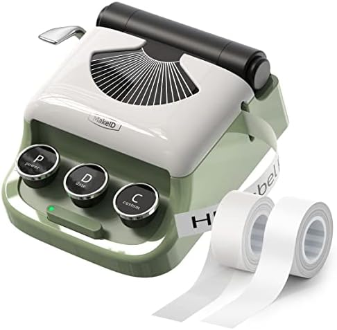 Amazon.com : Makeid Q1 Label Maker Machine with 2 Tapes - Portable ...