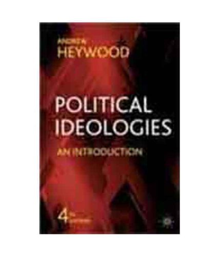 Political Ideologies: An Introduction: Andrew Heywood: 9780230224957: Amazon.com: Books