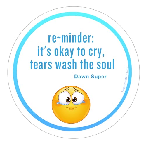 Amazon.com: It's Ok To Cry - Vinyl Sticker : Arts, Crafts & Sewing