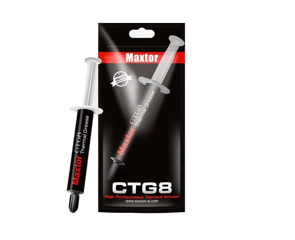 Maxtor® CTG8-4G Thermal Paste Premium Performance for All Processors ...