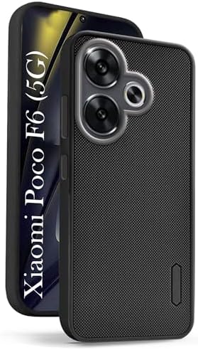 Jkobi Back Cover Case for Xiaomi Poco F6 5G (Textured Grip Design ...