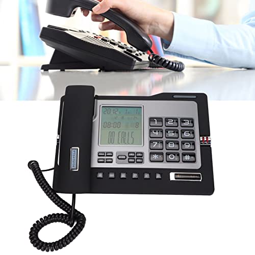 Tenpac Corded Landline Telephone ,Lcd Screen Landline Phone With Large ...