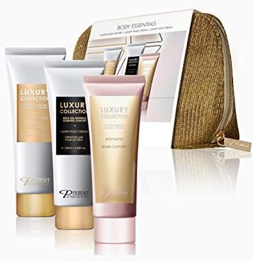 Amazon.com : Premier Dead Sea Classic Body Essential Kit Contains Silky ...