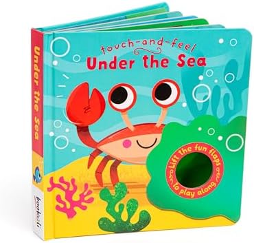 Bookoli - Under the Sea Touch and Feel - Sensory Book - Touch and Feel ...