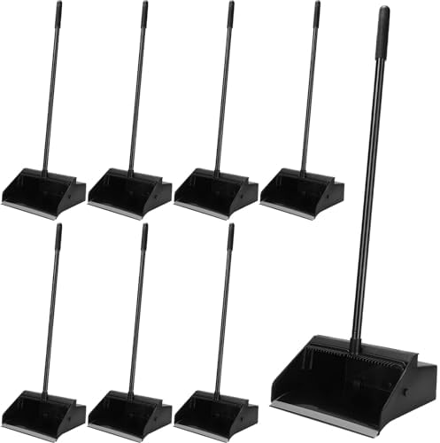 Amazon.com: Leumoi 8 Pcs Lobby Dust Pan 36.6 Inch Upright Dust Pan with ...